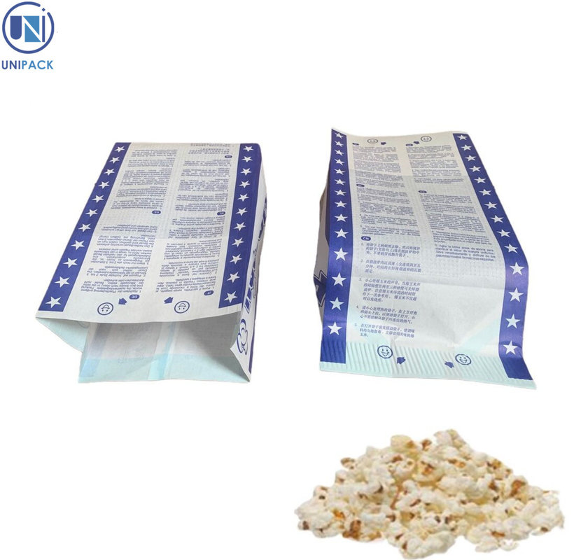 UNIPACK Custom Package Microwave Popcorn Packaging Bags