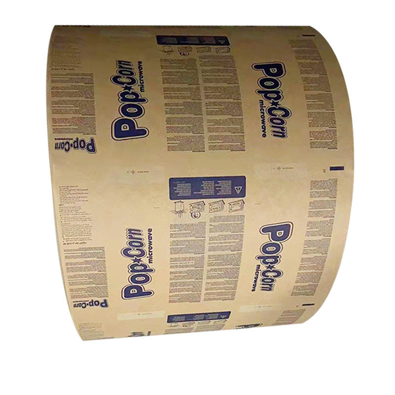 The Fine Quality Paper + Vmpet Microwave Popcorn Rolling Kraft Gift Paper Bag