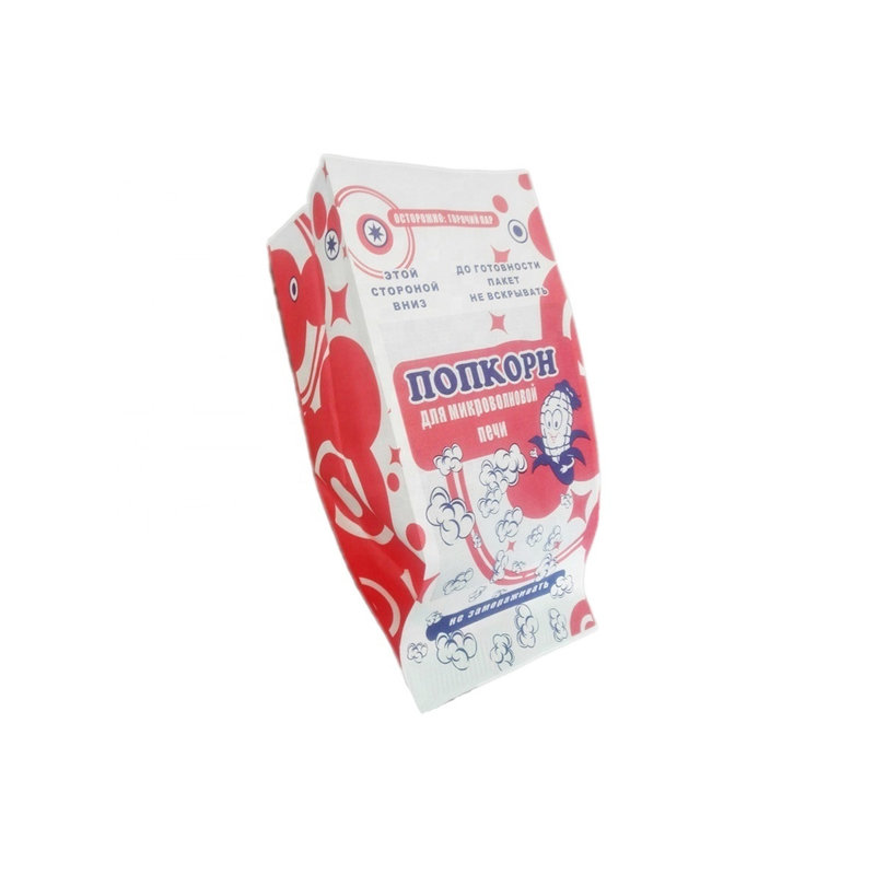 UNIPACK Factory price Greaseproof Paper Gourmet Direct Apply For Filling Machines Microwave Popcorn  Bag