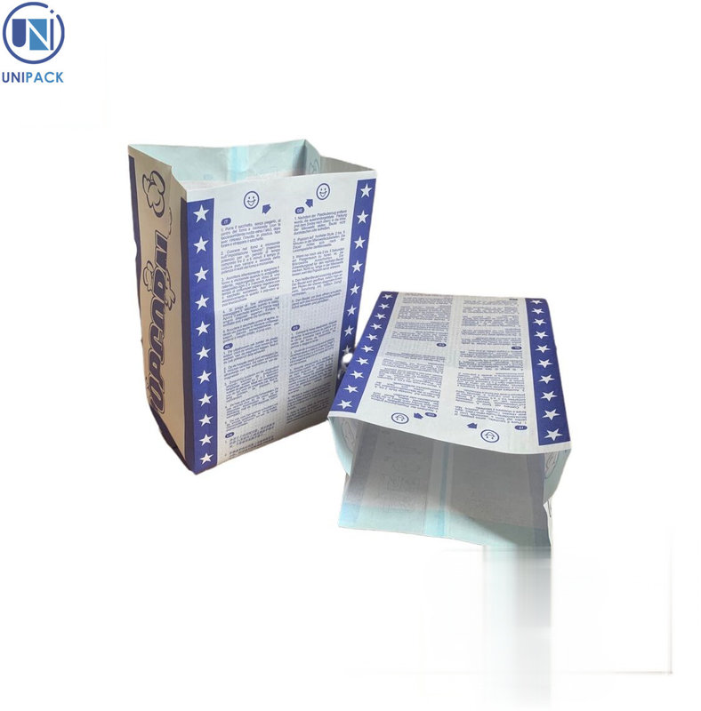 UNIPACK Disposable Packaging Folding Microwave Popcorn 70g  Packaging paper Bag