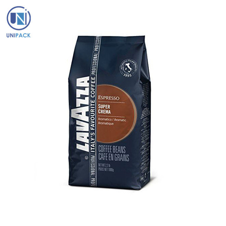 PET Raw Materials Custom Printing Aluminum Foil Kraft Coffee Bag