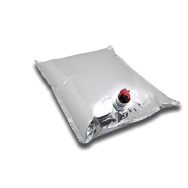 unipack composite aluminum foil filling wine juice special aseptic butterfly valve bib bag packaging bag in box