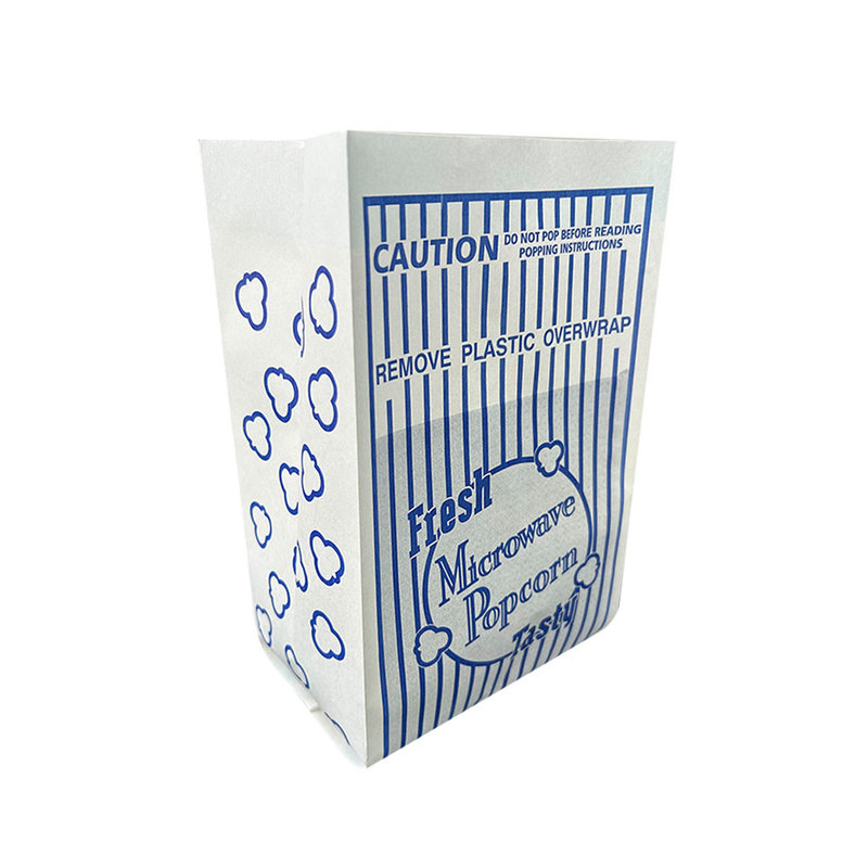 unipack disposable fluoride-free microwave popcorn coated waterproof oil-proof heatable PFAS free microwave special food