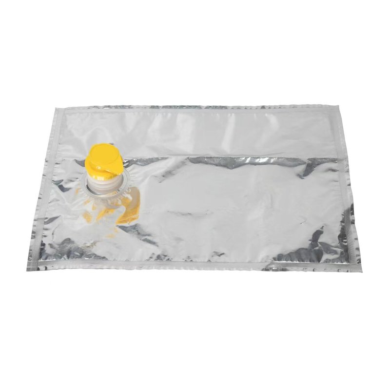 UNIPACK composite aluminum foil flexible packaging liquid aseptic bib bag in box