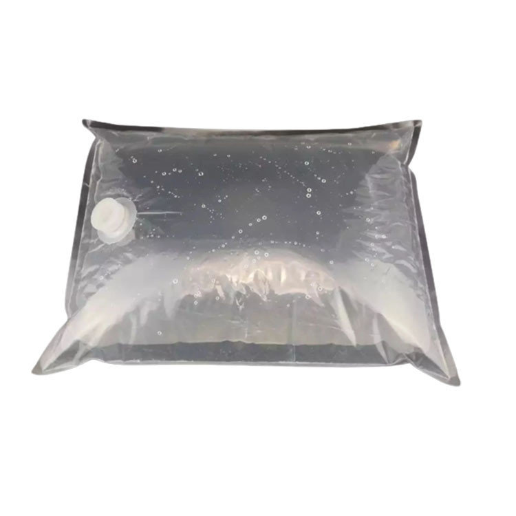 UNIPACK transparent Aseptic Liquid Juice wine Packaging BIB Bag in Box with Dispenser Tap