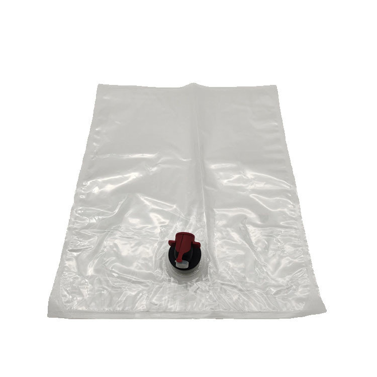 UNIPACK Food Grade Filling Milk Juice Egg Liquid Transparent Aseptic Bib Bag in Box Packaging