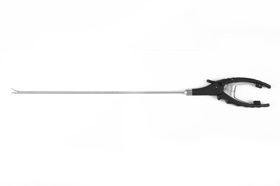 MEDICAL CHINA laparoscopic instruments reusable handle with ratchet for Curved Needle Holder