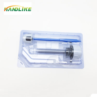 MEDICAL DISPOSABLE TROCAR High quality 5 mm disposable laparoscopic surgery optical trocar with blade