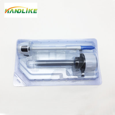 MEDICAL DISPOSABLE TROCAR High quality 5 mm disposable laparoscopic surgery optical trocar with blade