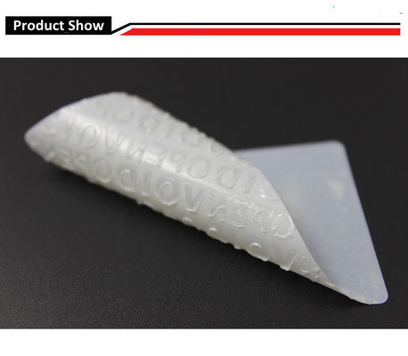 China Tamper Evident VOID Non Residue  Tamper Proof Security Labels Security Waranty Sticker White  Non Residue Label supplier