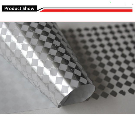 China Tamper Eevident Silver Chessboard Labels  partial transfer VOID label material, Brand Protecting, Eggshell, UDV supplier