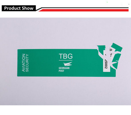 Ultra Destructible Vinyl Labeltamper proof security label material , brand protecting , tamper counterfiet VOID label supplier