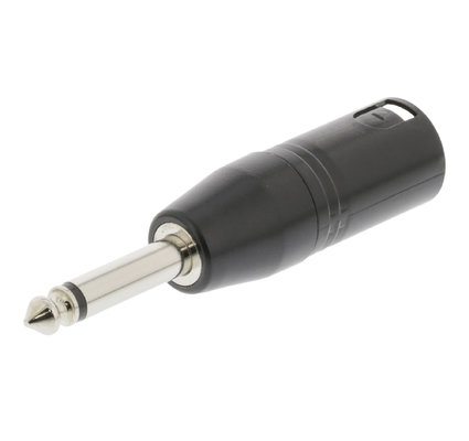 Conector macho del Pin Xlr del artículo 3, interfaces audios del adaptador de 6,35 milímetros Xlr Mic