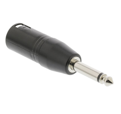 Conector macho del Pin Xlr del artículo 3, interfaces audios del adaptador de 6,35 milímetros Xlr Mic