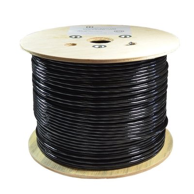 Outdoor 1000ft Solid Cat5e Network Link Cable FTP Network Wire Waterproof HDPE