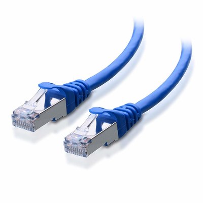 26awg Ethernet Data Cable , CAT6a S / FTP Shielded Ethernet Patch Cable