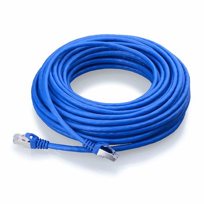 26awg Ethernet Data Cable , CAT6a S / FTP Shielded Ethernet Patch Cable