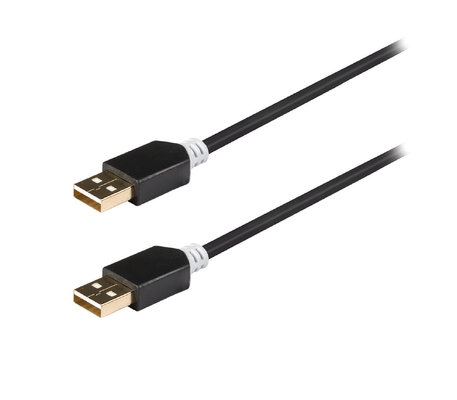 28 / 24AWG 10 pies del USB de cable del vínculo, varón de 2,0 USB al cable masculino para la impresora/la cámara