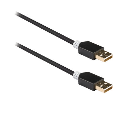 28 / 24AWG 10 pies del USB de cable del vínculo, varón de 2,0 USB al cable masculino para la impresora/la cámara
