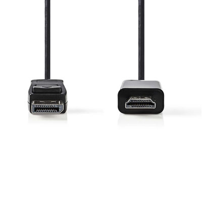 Mini DP del conector niquelado al cable de Hdmi, Displayport al cable de vídeo de Hdmi