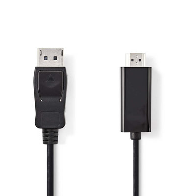 Mini DP del conector niquelado al cable de Hdmi, Displayport al cable de vídeo de Hdmi