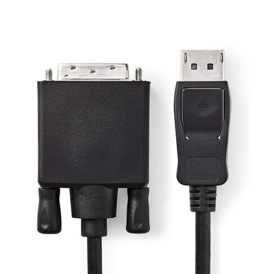 Cable del adaptador de Displayport del niquelado, 6,6 pies de varón de 1080P al cable del adaptador masculino