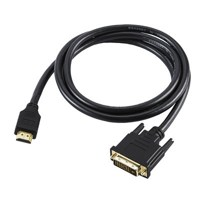 6,6 pies de la velocidad HDMI del cable del chapado en oro de material bidireccional del alambre de cobre