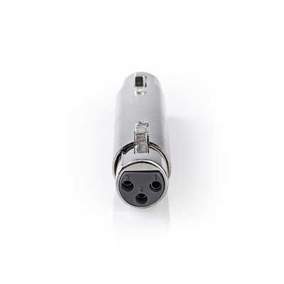 3 Pole Female To Female XLR MIC Connector Microphone Line Adapter OEM / ODM