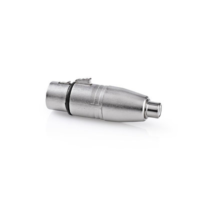 RCA To XLR3F Balanced Xlr Connectors , Female To Female Xlr To Rca Adapter
