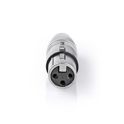 RCA To XLR3F Balanced Xlr Connectors , Female To Female Xlr To Rca Adapter