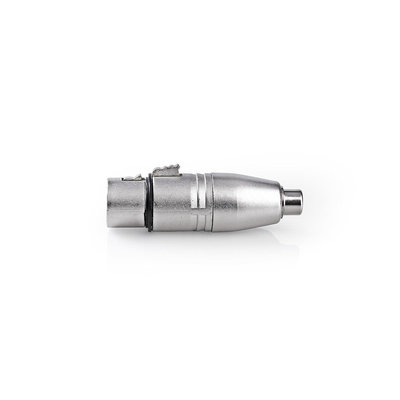 RCA To XLR3F Balanced Xlr Connectors , Female To Female Xlr To Rca Adapter