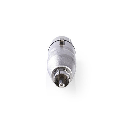 Hembra de 3 postes al conector del varón XLR MIC de RCA, adaptador equilibrado del convertidor de señal