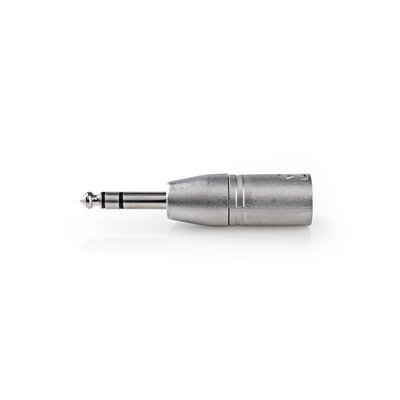 Material cuarto audio estéreo del cinc de la pulgada 6.35m m del conector del alto rendimiento XLR MIC