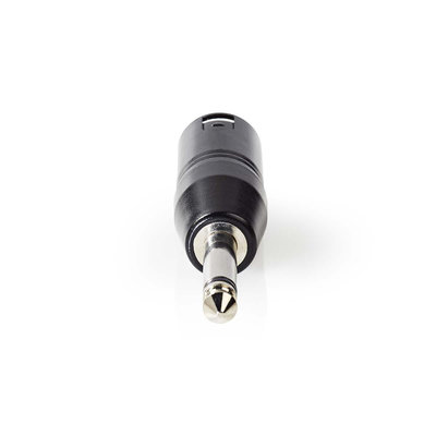 3 Pin Male To Male XLR MIC Connector Quarter Inch 6.35mm Mono Plug
