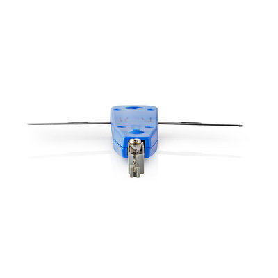 El tipo sacador de la corona del impacto del Lsa de la herramienta del cable de Ethernet abajo equipa la función multi 110 para el RJ45