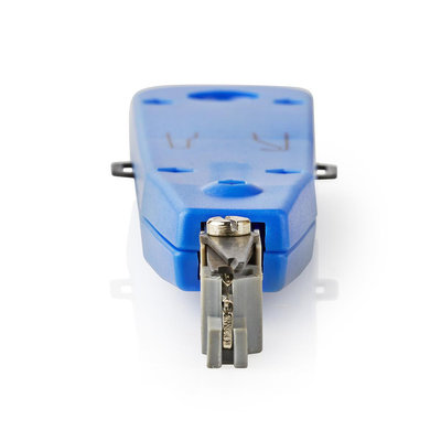 El tipo sacador de la corona del impacto del Lsa de la herramienta del cable de Ethernet abajo equipa la función multi 110 para el RJ45