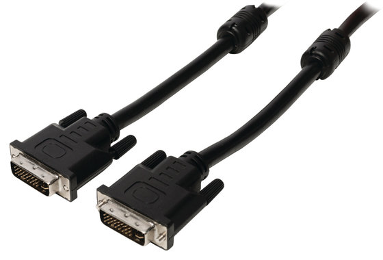 6,6 pies de DVI al cable de extensión de DVI, cable dual de Dvi del vínculo para el monitor/el proyector