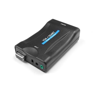 Vga del interruptor de Digitaces a la caja del convertidor de Scart, convertidor lleno del Vga Scart de HD para la TV