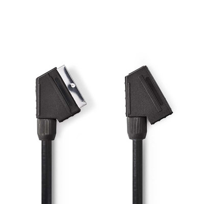 Cable video de Scart del adaptador del coaxil de 21 Pin, varón al cable de extensión femenino de Scart