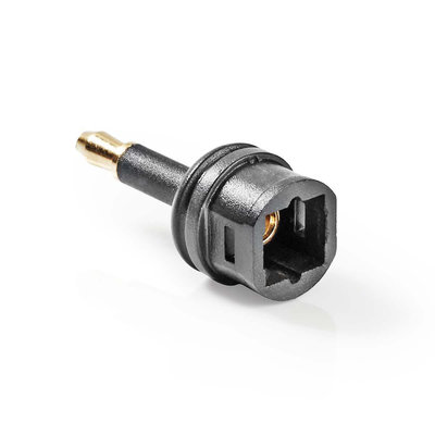 Mini adaptador del cable de 3.5m m TOSLINK, adaptador del cable óptico de la fibra para la TV