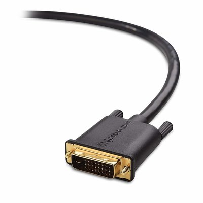 Cable de extensión direccional del BI DVI 6,6 pies de HDMI a DVI - puerto de D 24 + 1