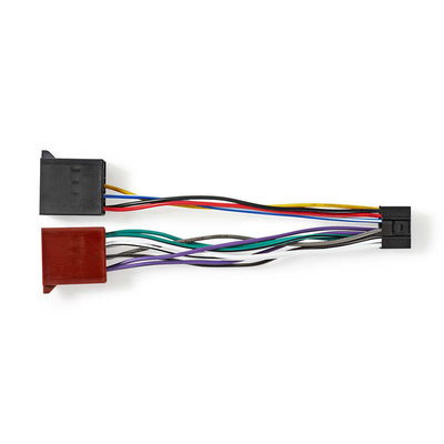 Haz de cables de la radio de coche de 16 conectores pin, larga vida de la haz de cables de Kenwood