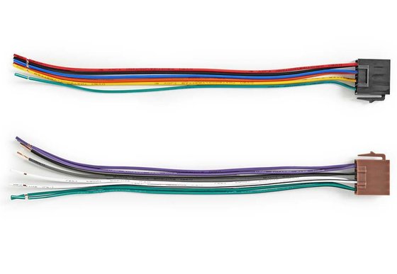 Adaptador universal del cable del estándar ISO del enchufe de la haz de cables de la radio de coche del conector