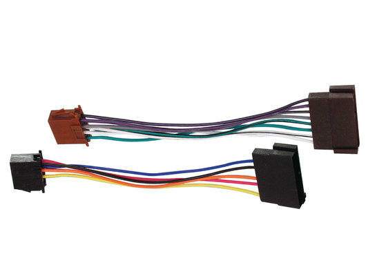 Ventaja estérea del adaptador de la haz de cables de Ford del ISO de coche de la haz de cables durable de la radio