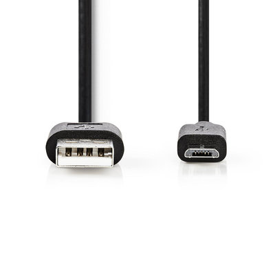 Cable micro niquelado de la carga por USB 6 pies para los smartphones 480 Mbps