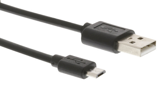 Cable micro niquelado de la carga por USB 6 pies para los smartphones 480 Mbps