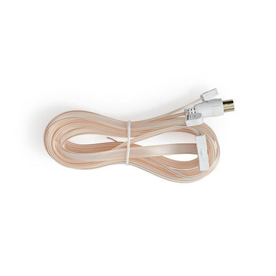 FM Antenna Radio Cable With Female Coax Connector , Indoor & Outdoor Coaxial Cable