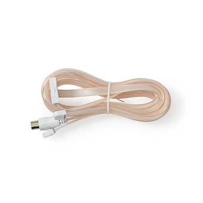 FM Antenna Radio Cable With Female Coax Connector , Indoor & Outdoor Coaxial Cable