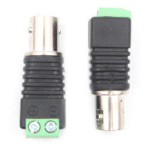 Hembra profesional de BNC a la larga vida video del conector del balún del adaptador del bloque de terminales
