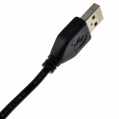 Upgraded Round Laptop Cooler Fast Data Transfer USB Link Cable Type A Male To Male